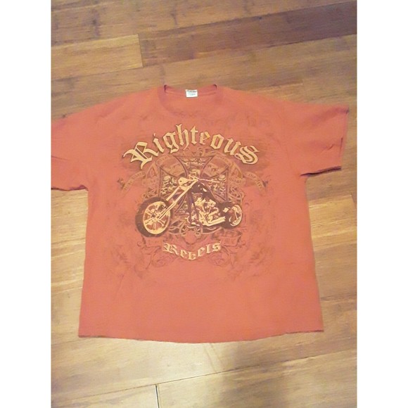 Shirts | Vintage Tshirt Righteous Rebels Mc Tshirt Size Xl | Poshmark